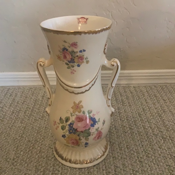 Spaulding China | Accents | Spaulding Pink China Pattern Floral Vase ...